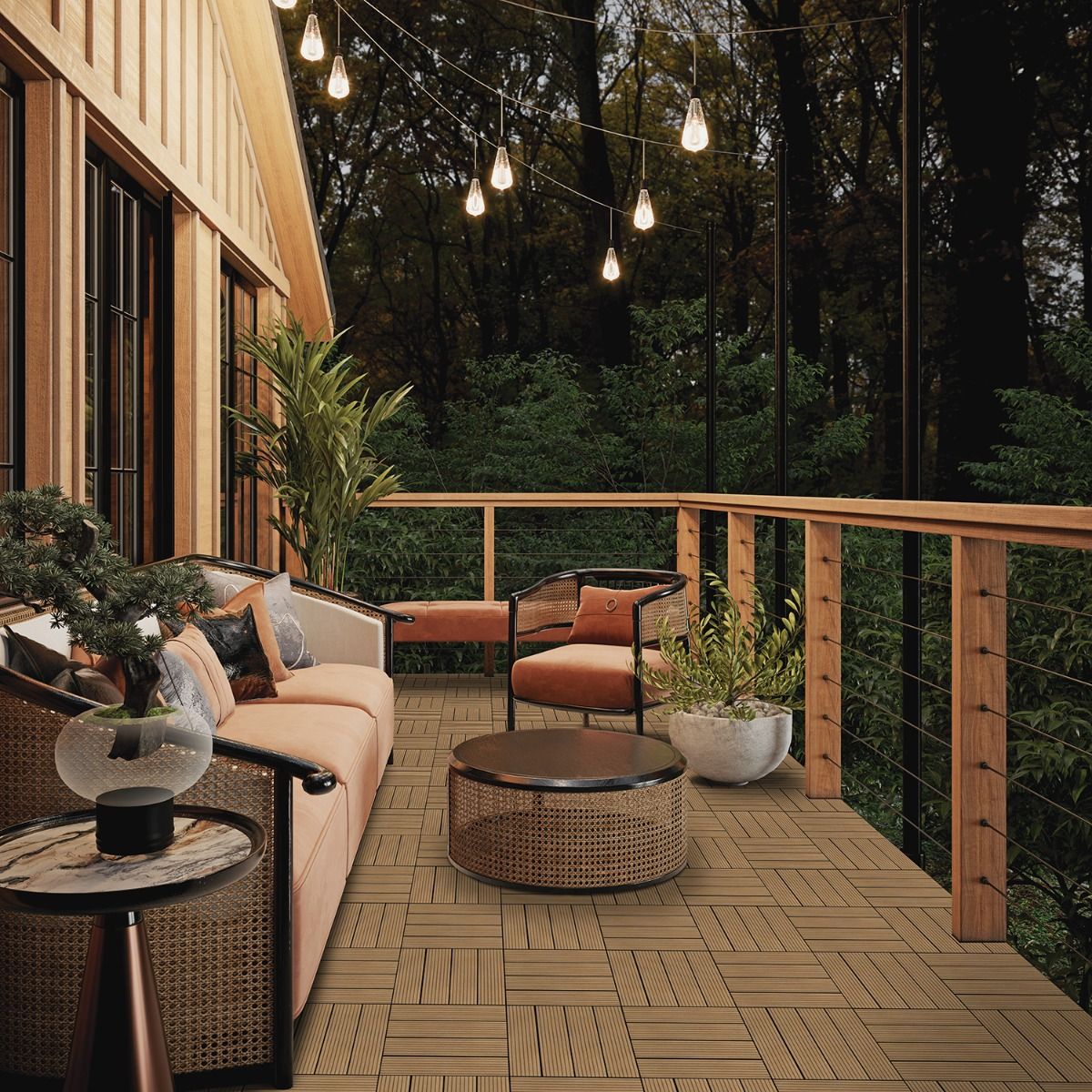 Composite Deck Tiles | Golden Select