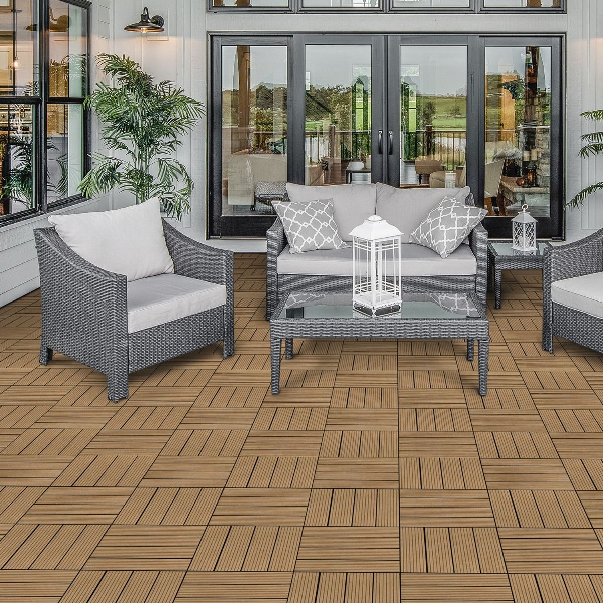 Composite Deck Tiles | Golden Select